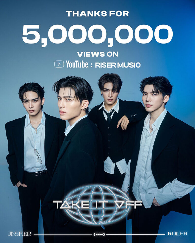 T-POPグループJASP.ER「TAKE IT OFF」MVが500万回再生を突破！GMMTV MUSICON IN JAPAN 2025への期待高まる!!! - タイナウ！ Thainow